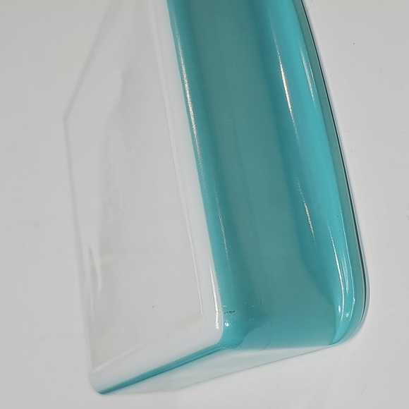 Pyrex | Kitchen | Vintage Mcm Pyrex 222 8 Robins Egg Blue Turquoise ...